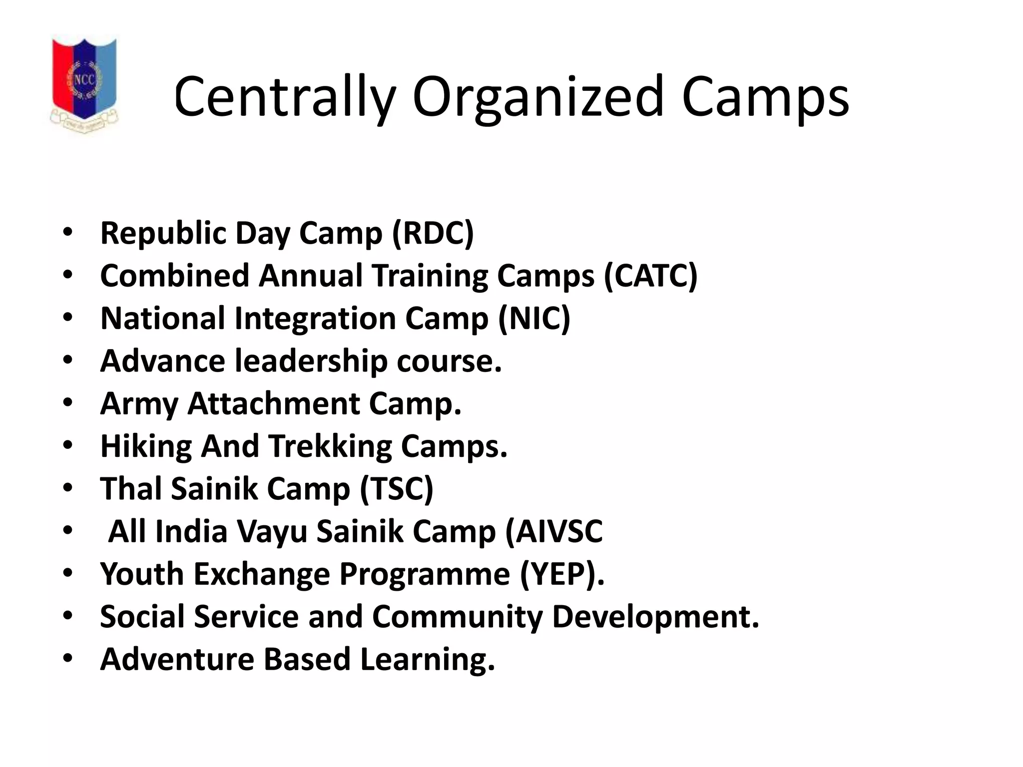 Ncc and nation building | PPTX