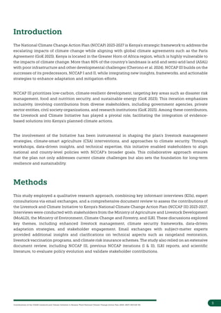 NCCAP III Outcome Report layout and design | PDF
