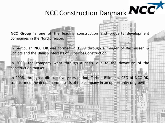 Ncc construction DK, Strategy | PPTX