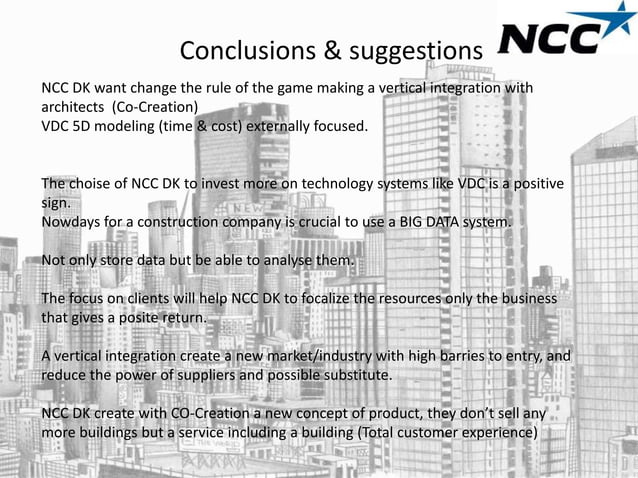 Ncc construction DK, Strategy | PPTX
