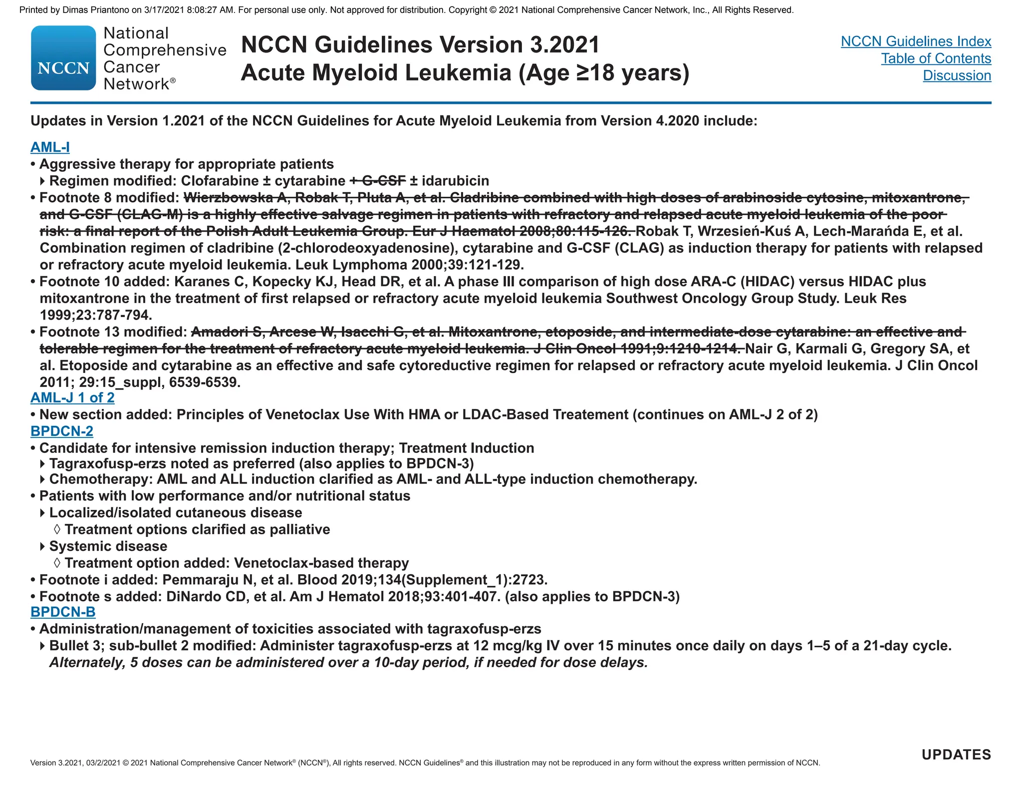 NCCN-Acute-Myeloid-Leukemia (AML) education | PPT