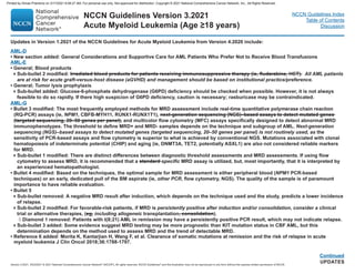 NCCN-Acute-Myeloid-Leukemia (AML) education | PDF
