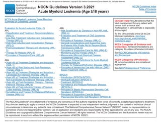 NCCN-Acute-Myeloid-Leukemia (AML) education | PDF