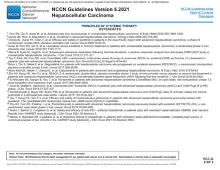 Nccn guidelines hepatobiliary 2.2021