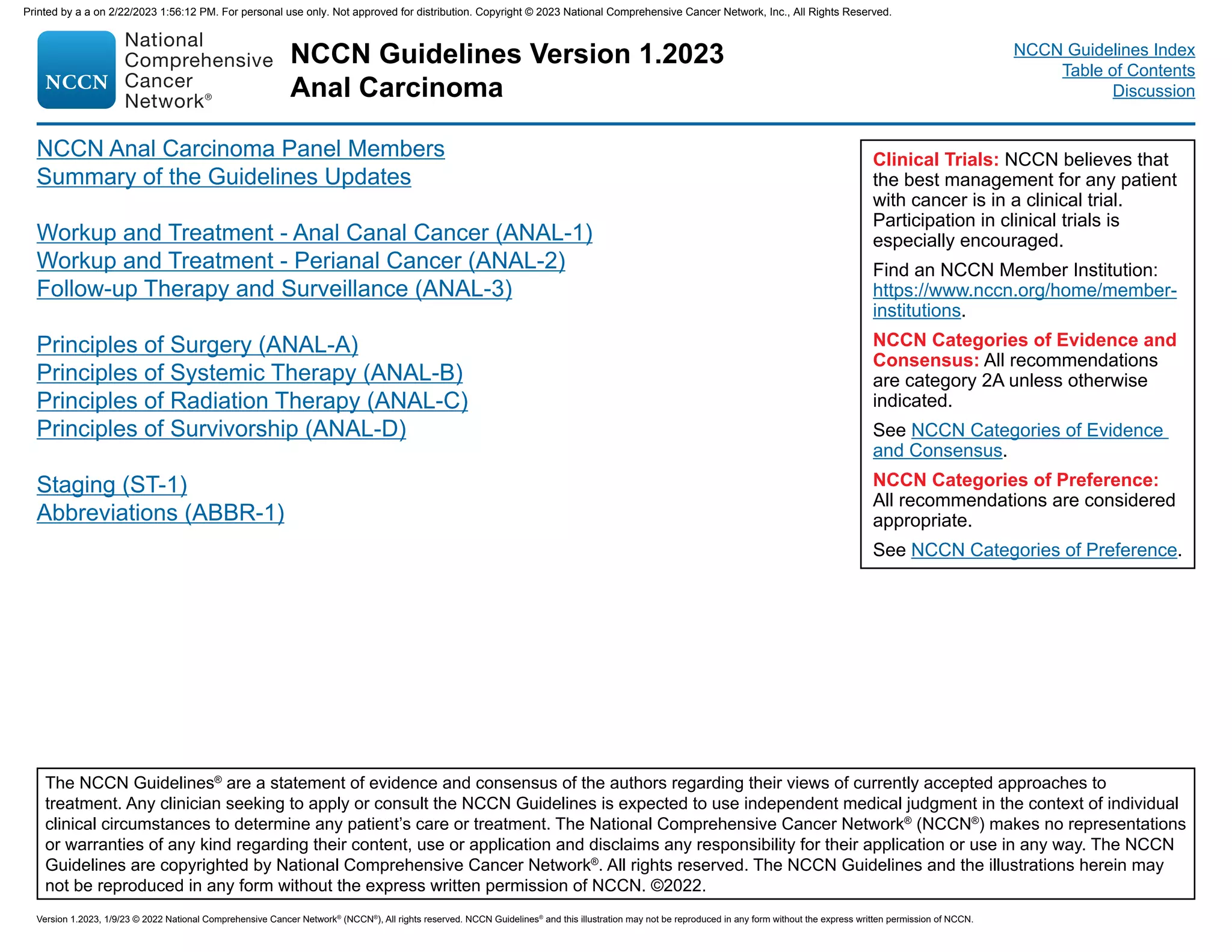 NCCN Guidelines Version 1.2023 CA anus.pdf