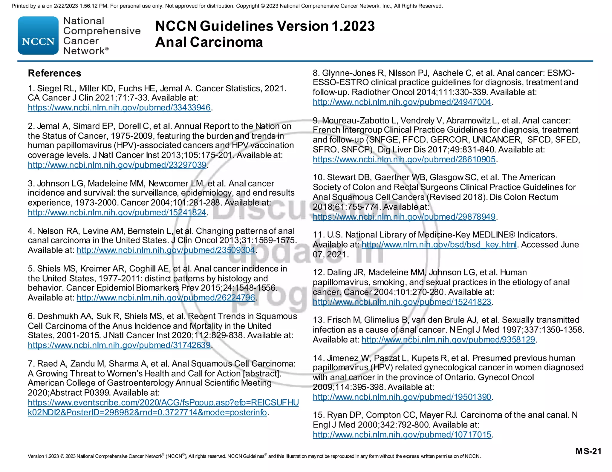 NCCN Guidelines Version 1.2023 CA anus.pdf