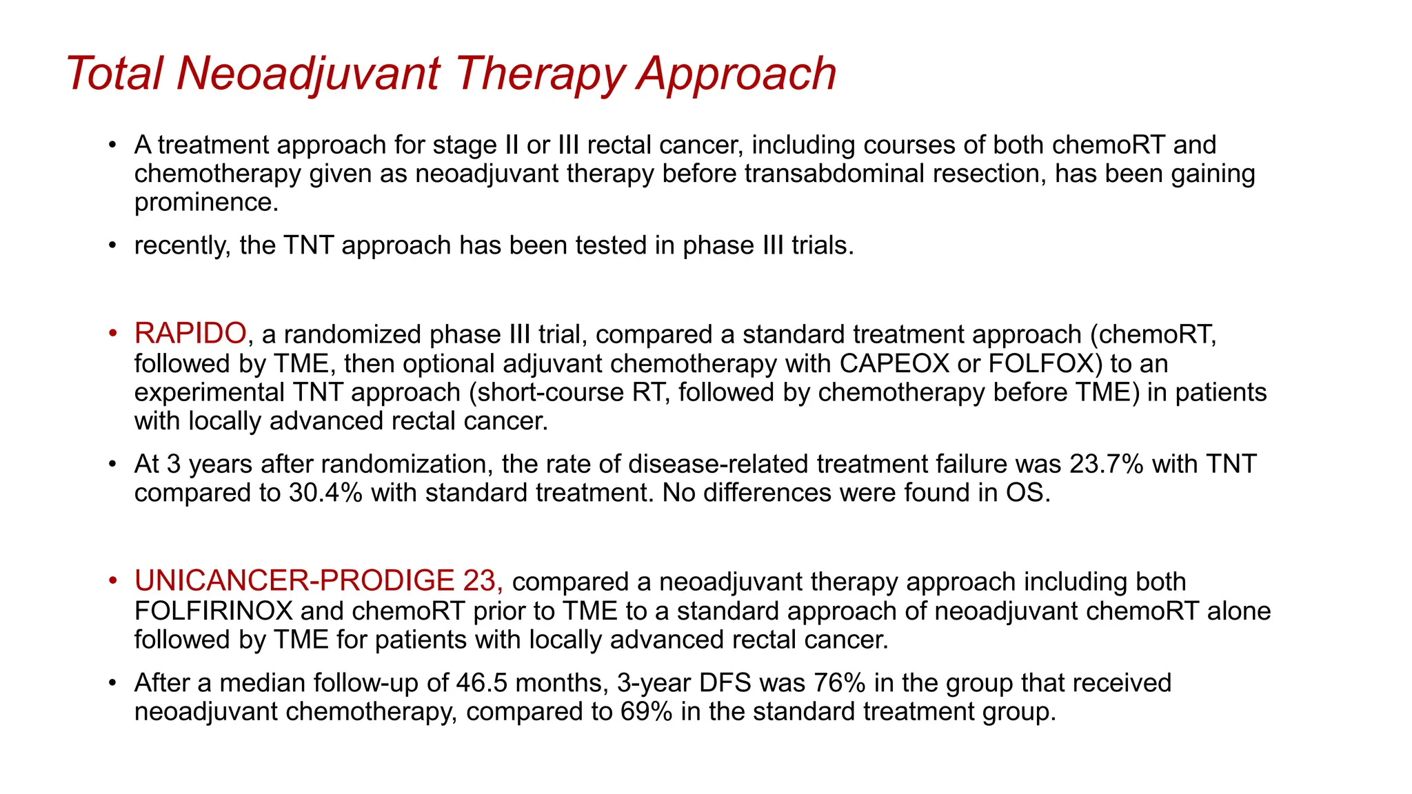 Rectal cancer management , Nccn guideline 2024 .pptx | Digestive Disorders | Diseases and Conditions