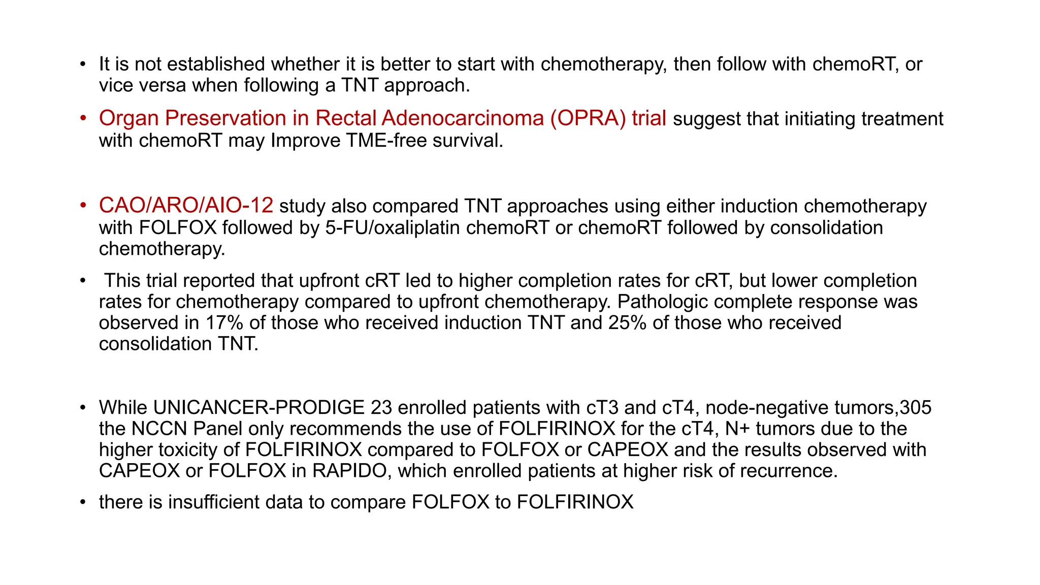 Rectal cancer management , Nccn guideline 2024 .pptx