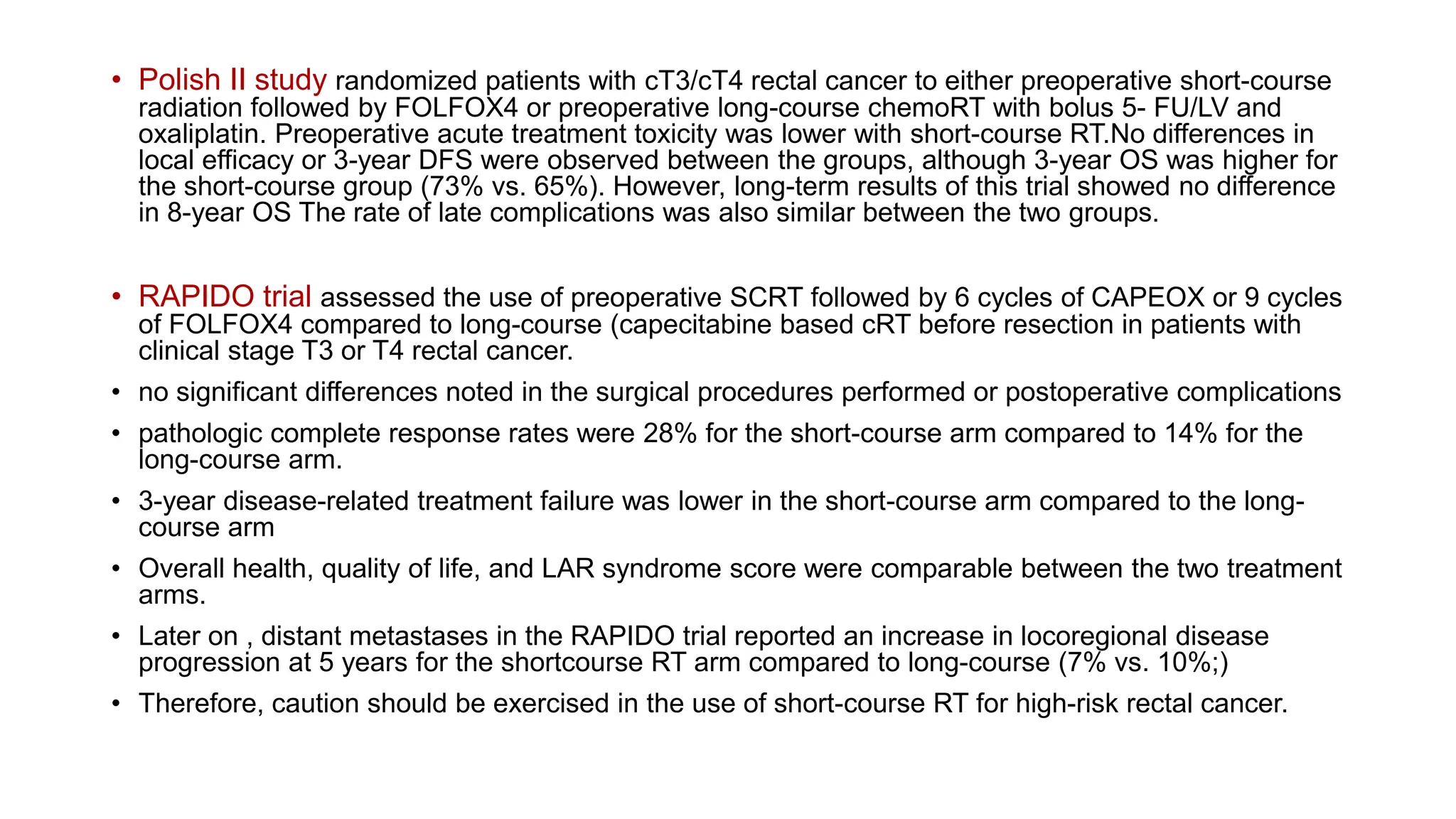 Rectal cancer management , Nccn guideline 2024 .pptx | Digestive Disorders | Diseases and Conditions