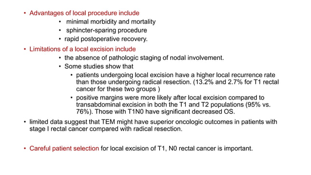 Rectal cancer management , Nccn guideline 2024 .pptx | Digestive Disorders | Diseases and Conditions