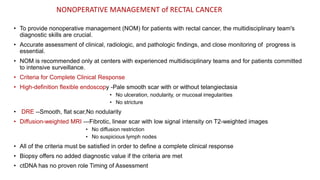 Rectal cancer management , Nccn guideline 2024 .pptx