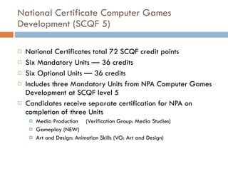 NC Computer Games QDT | PPT
