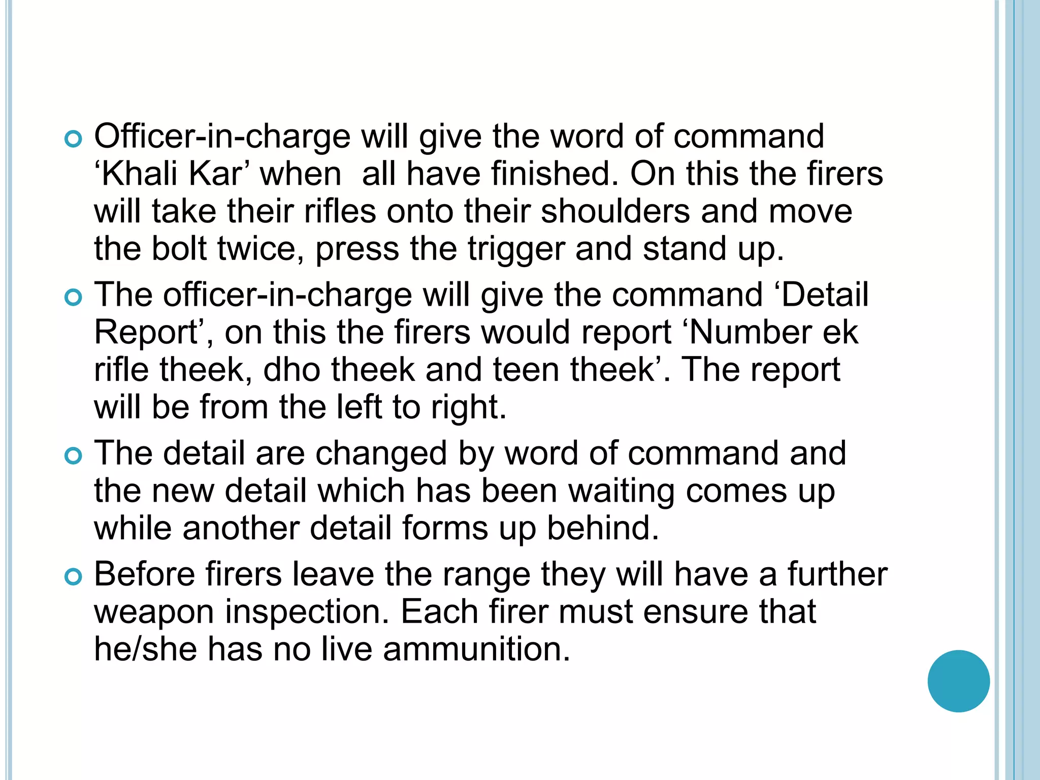 NCC Weapon training (4 TN CTC NCC) | PPTX