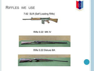 NCC Weapon training (4 TN CTC NCC) | PPT
