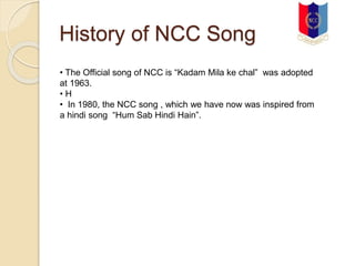 Ncc History (4 TN CTC) | PPTX