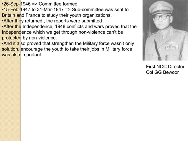 Ncc History (4 TN CTC) | PPT