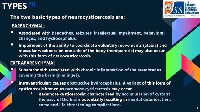 Neurocysticercosis | PPTX | Brain and Nervous System Disorders ...
