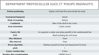 Ncct and cect brain and orbit | PPTX