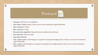 NCCT& CECT Pelvis for radiology students | PPTX