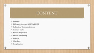 NCCT& CECT Pelvis for radiology students | PPTX