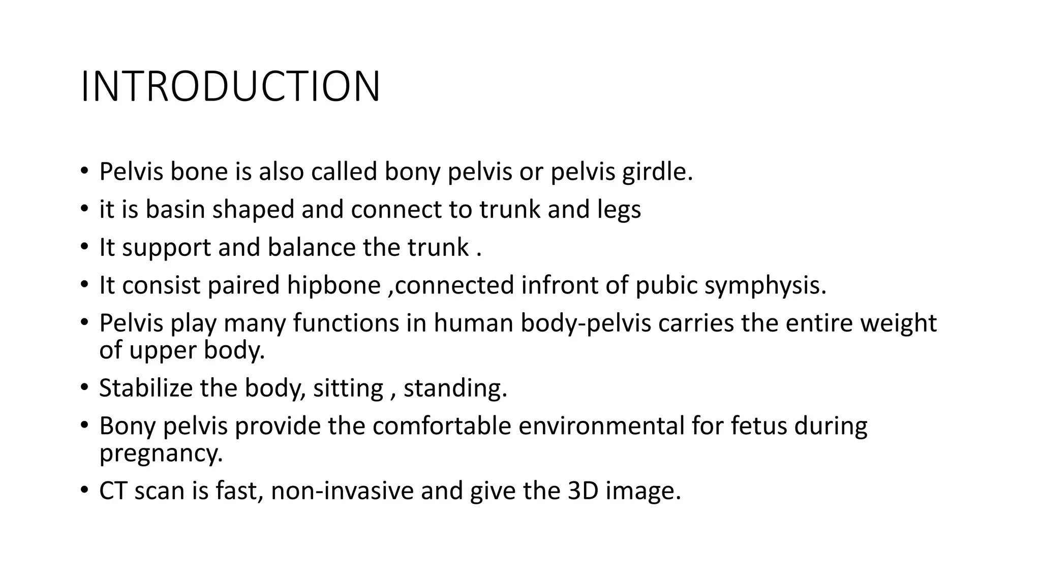 NCCT OR CECT PELVIS BONE.pptx, INDICATIONS OF PELVIS BONE | PPTX