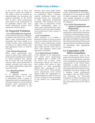Ncda code of ethics | PDF