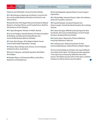 Sub-Saharan African healthcare. The user experience | PDF | Infectious ...