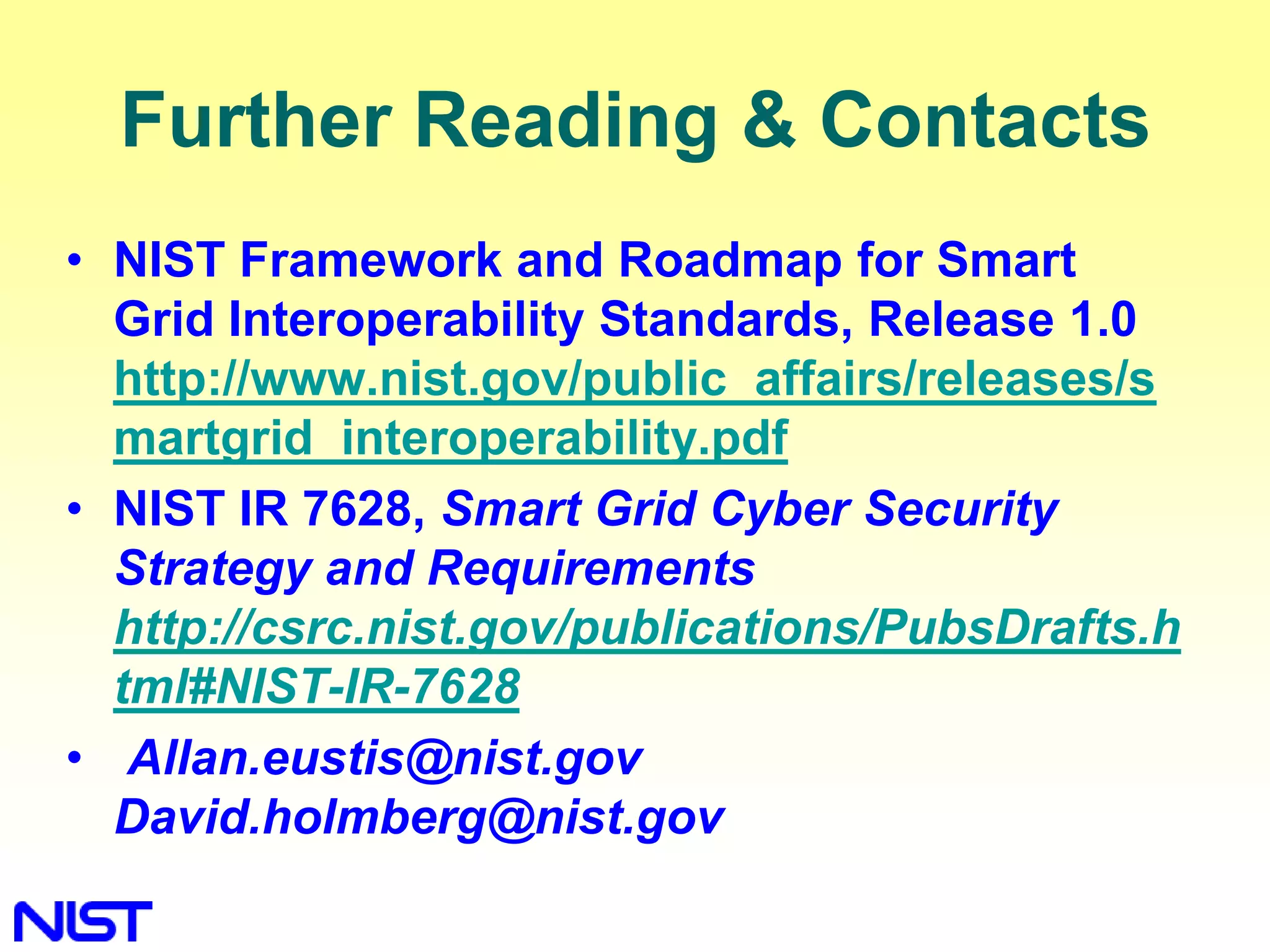 NCDC Smart Grid Presentation | PPTX