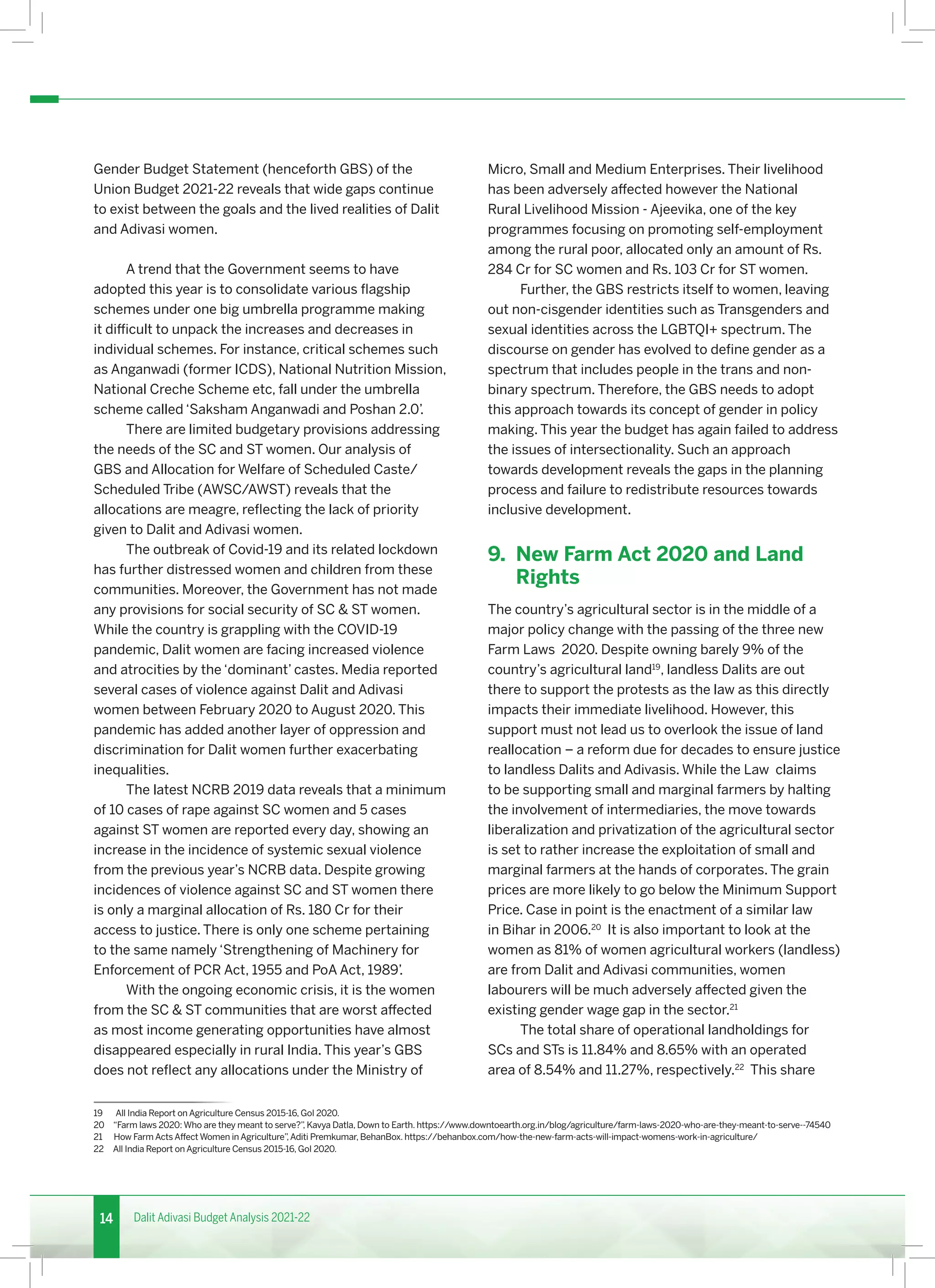 Ncdhr budget 2021 print single | PDF