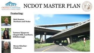 NCDOT Master Plan Presentation | PPT