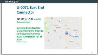 NCDOT Master Plan Presentation | PPTX