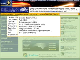 NCDOT DOH Template | PPTX