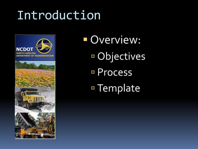 NCDOT DOH Template | PPTX