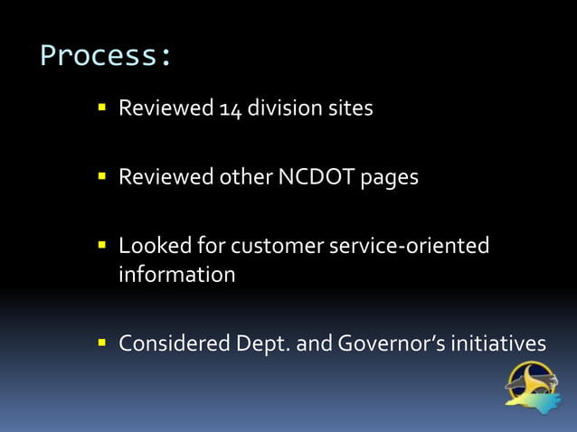 NCDOT DOH Template | PPTX