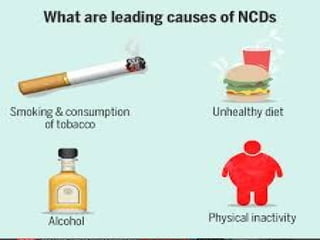 Non communicable diseases . An overview of prevention on ncds | PPT