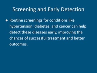 Tackling The Rise of Non-Communicable Diseases In Public Health | PDF