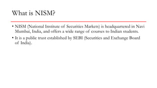 NCE - NISM Prep .pptx