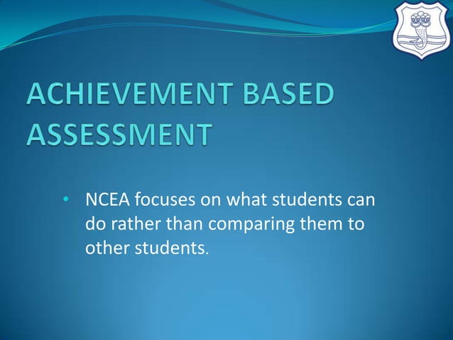 NCEA Presentation | PPT