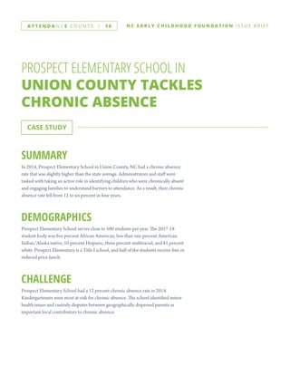 AttendaNCe Counts: What North Carolina School Districts are Doing to ...