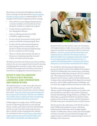 Lessons Along the Pathway to Implementing the Science of Reading In ...