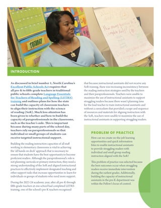 Science of reading and the paraprofessionals in the classroom | PDF