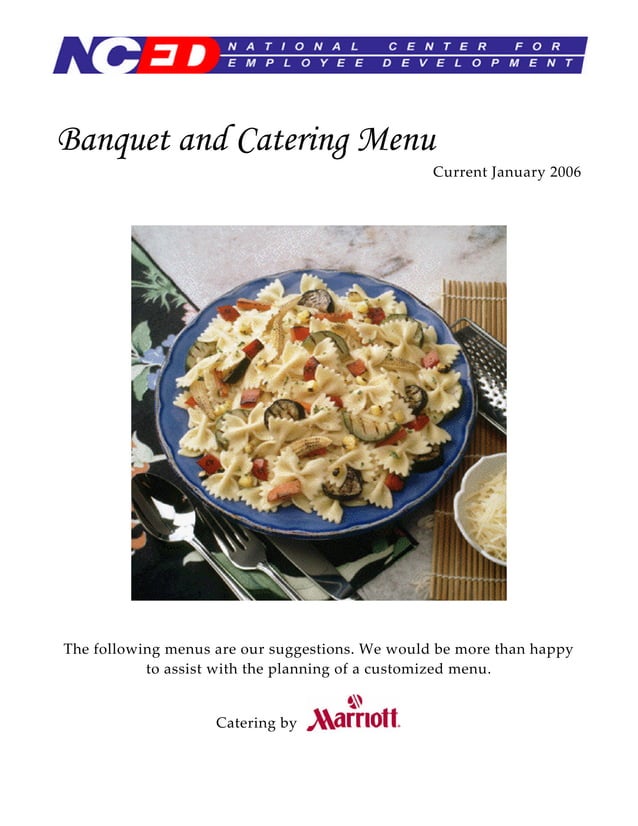 Banquet Menu | PDF