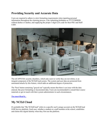 NCED Cloud | PDF