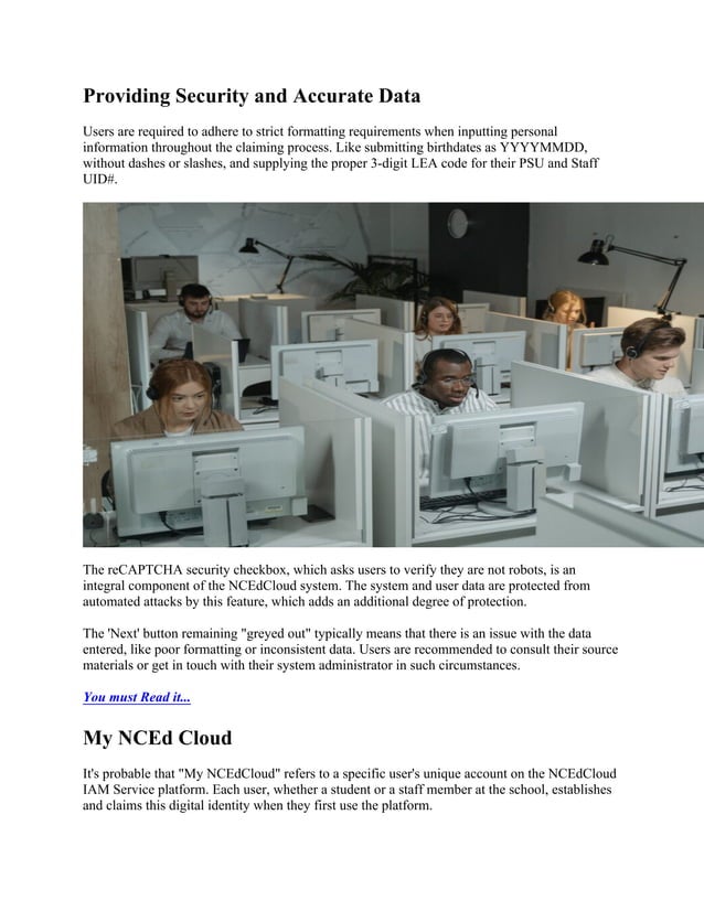 NCED Cloud | PDF