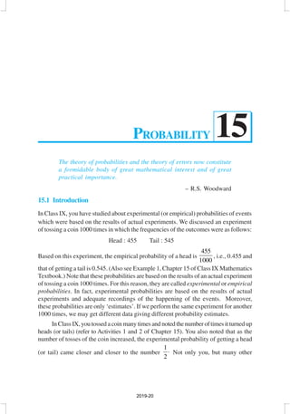 Ncert class-10-mathematics-chapter-15 | PDF