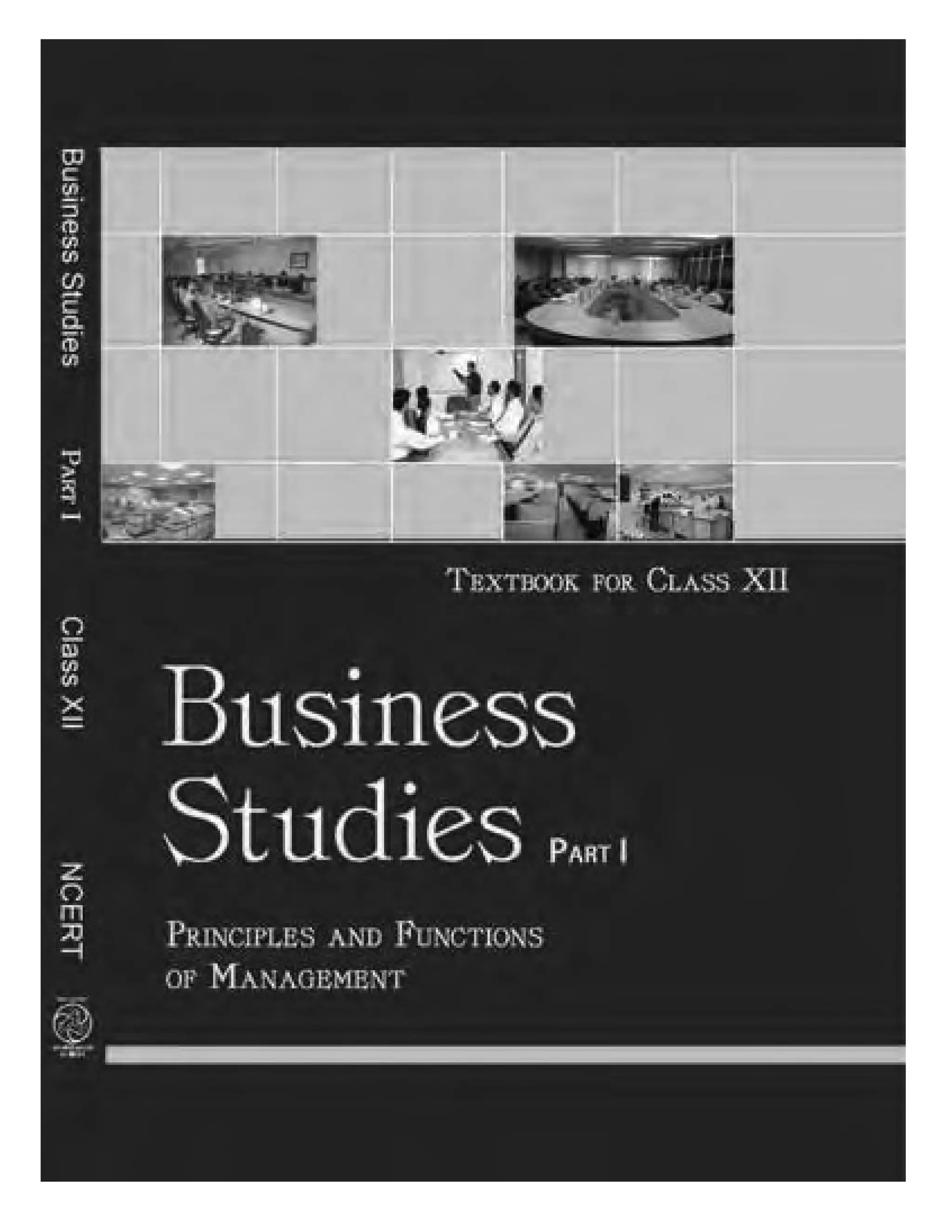 FULL Business Class 12 Textbook 1 CBSE | PDF