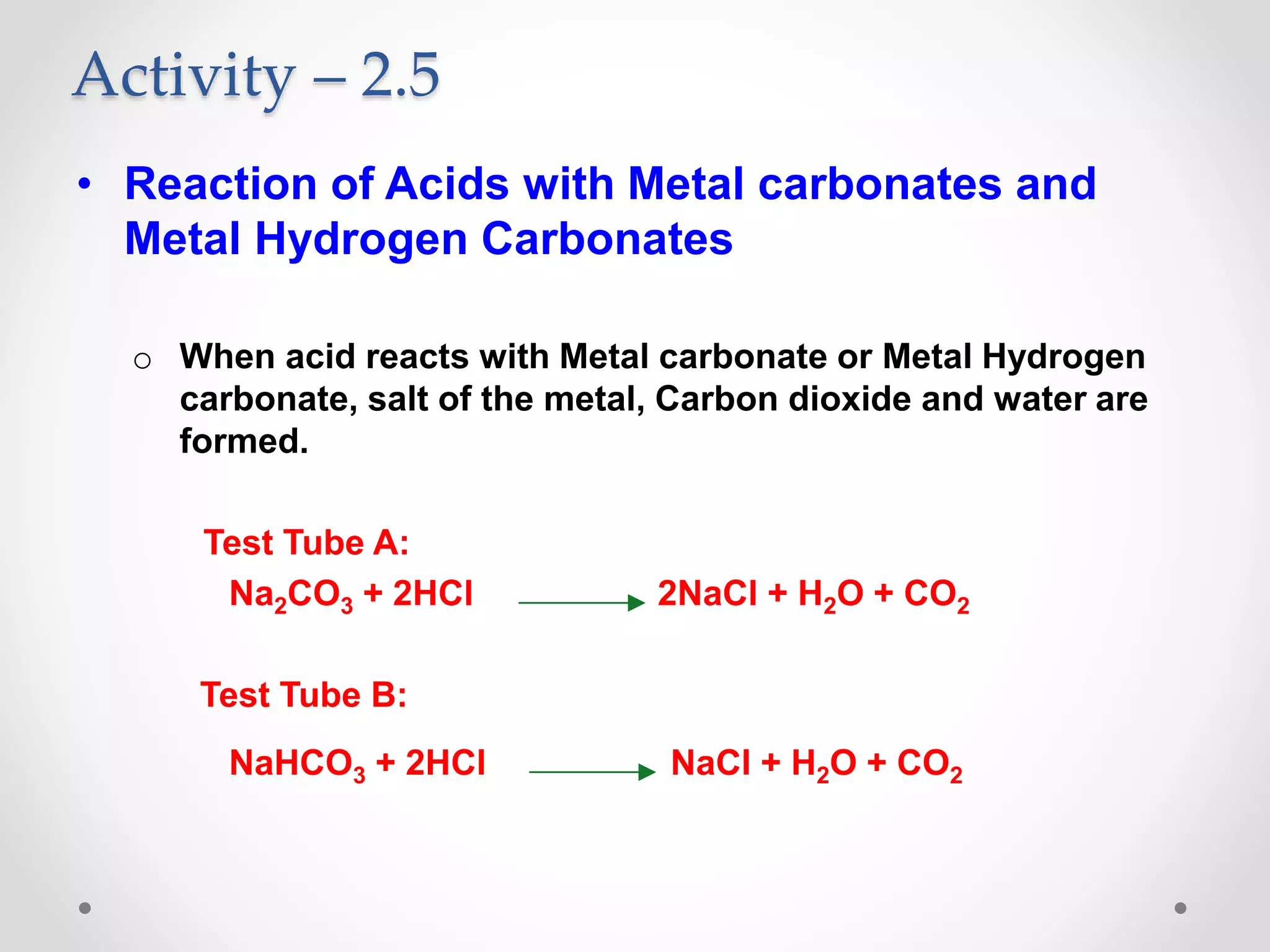 Ncert class 10 - science - chapter 2 - acids, bases and salts | PPTX