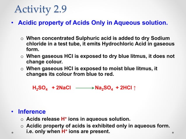 Ncert class 10 - science - chapter 2 - acids, bases and salts | PPTX