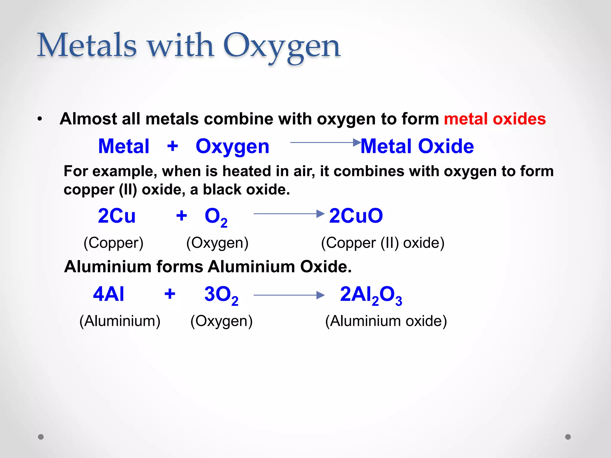 Ncert class 10 - science - chapter 3 - metals and non-metals | PPTX