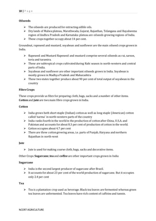 Ncert agro | DOCX